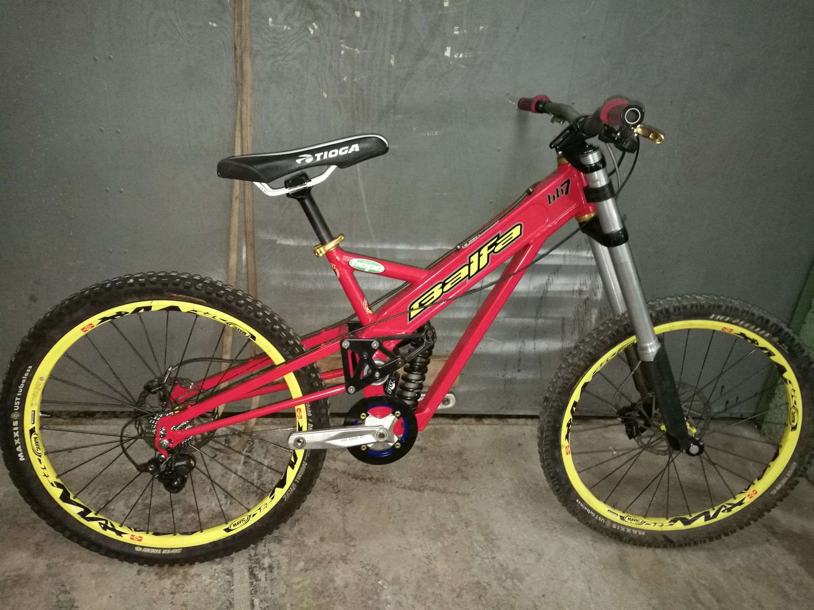 [Byggtråd] Old school Balfa BB7 "The last 26er" NU rullande cykel ...